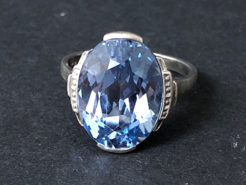 Antiker Silber Ring mit Topas 800 (Gebraucht) in Spiegel b. Bern für ...