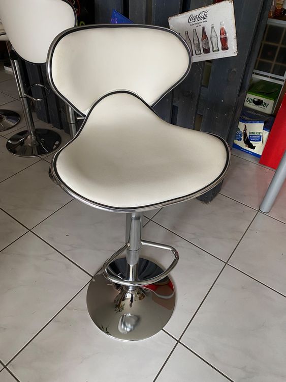2x Barhocker (weiss) | Kaufen auf Ricardo