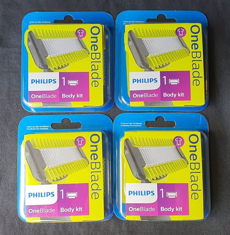 Philips OneBlade body kit 4x | Kaufen auf Ricardo