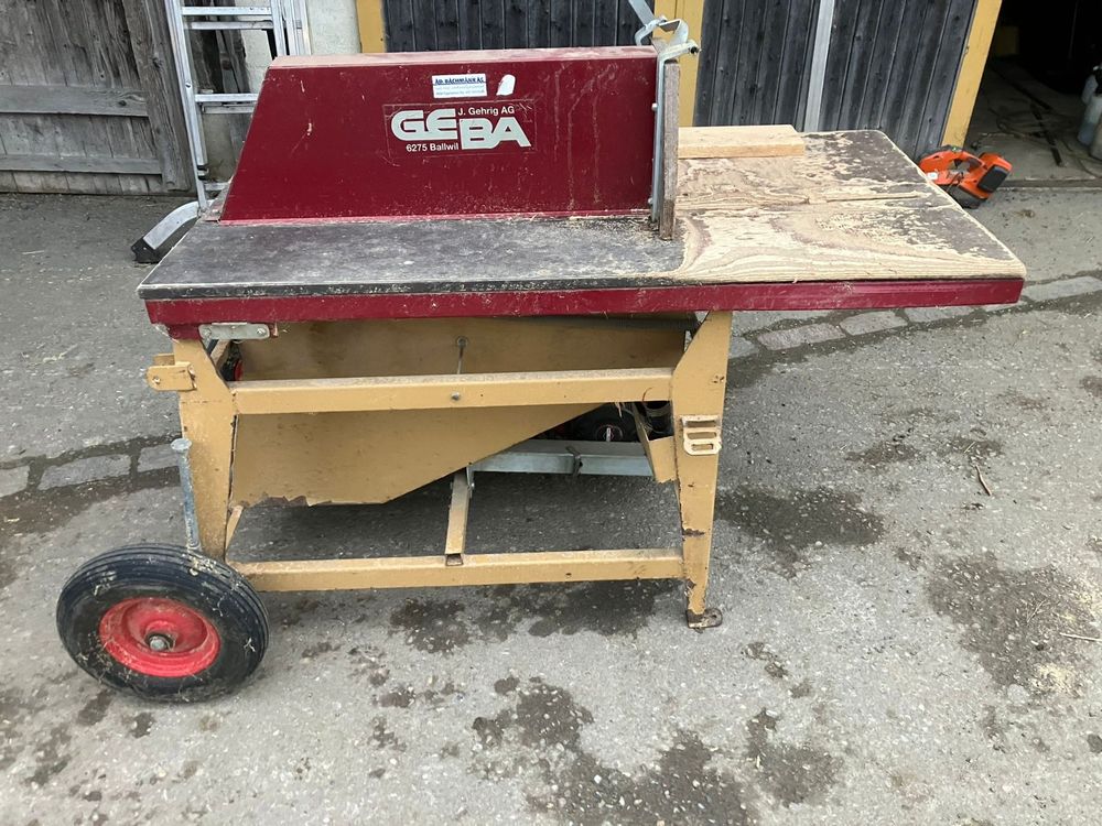 GEBA Brennholzfräse / Holzfräse (Gebraucht) in Schönholzerswilen für ...