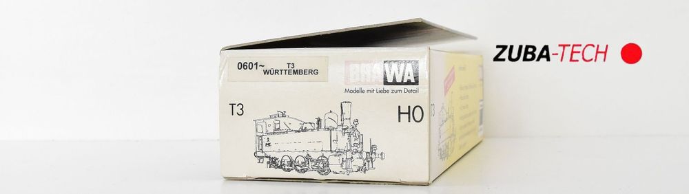 Brawa 0601 Dampflok T3 DRG H0 WS Analog mit OVP (Gebraucht) in St ...