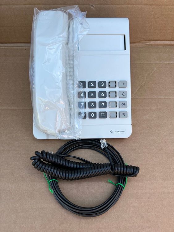 Tisch-Telefon Telenorma Bosch Telecom weiss Hotel - antik | Kaufen auf ...