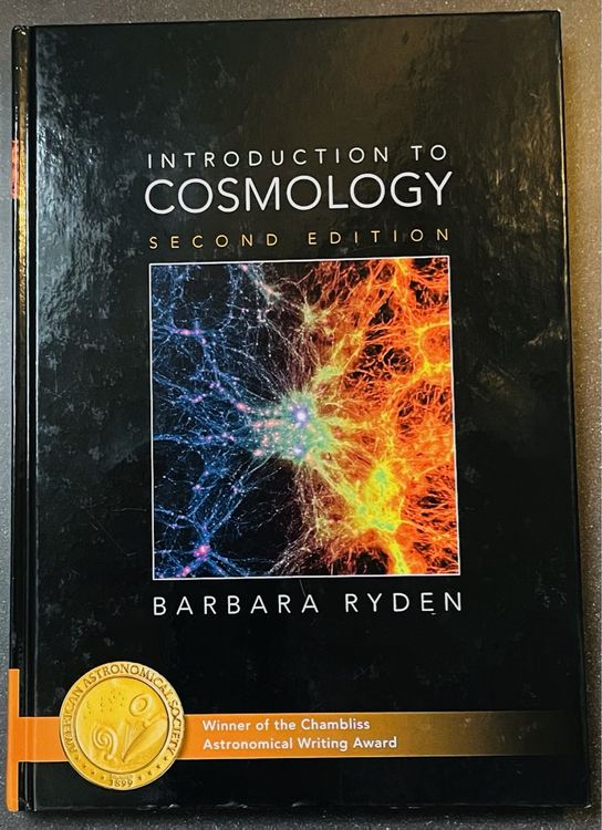 Barbara Ryden - Introduction to Cosmology | Kaufen auf Ricardo