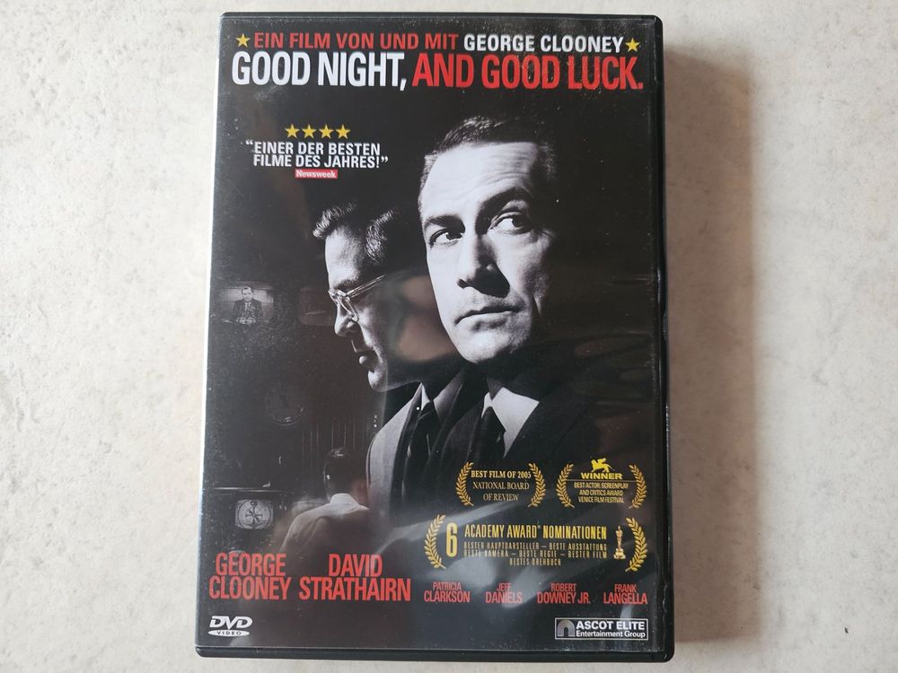 Good Night, And Good Luck (George Clooney) (Gebraucht) in Schneisingen ...