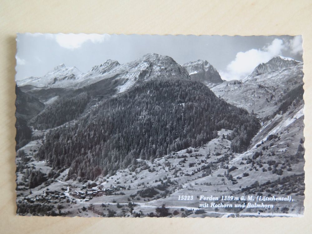 FERDEN - LÖTSCHENTAL - n. gel. (Gebraucht) in Wittenbach für CHF 9 ...