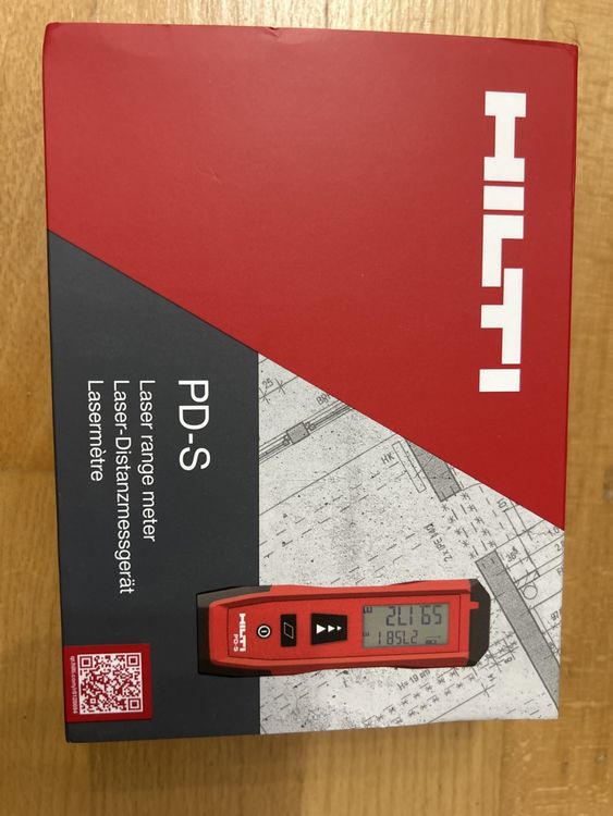 Laser-Distanzmessgerät HILTI PD-S (Neu und originalverpackt) in zürich für CHF 150 – mit ...