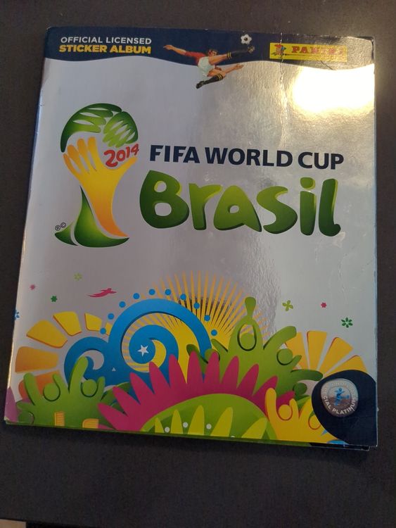 FIFA WORLD CUP 2014 Panini Album komplett mit Poster (Gebraucht) in ...