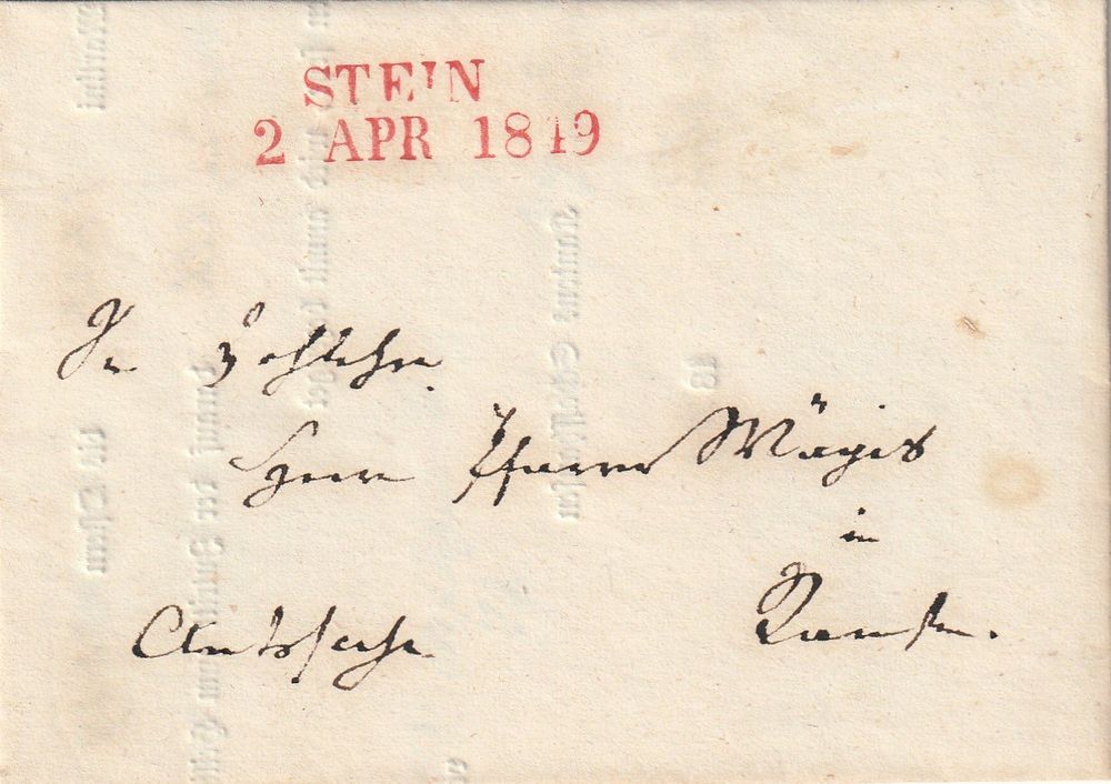 Antiker Confirmations - Schein 1849 Kanton Schaffhausen | Kaufen auf ...