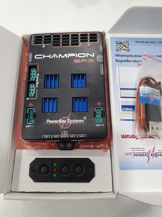 PowerBox Champion SRS inkl. LC-Display (Neu und originalverpackt) in ...