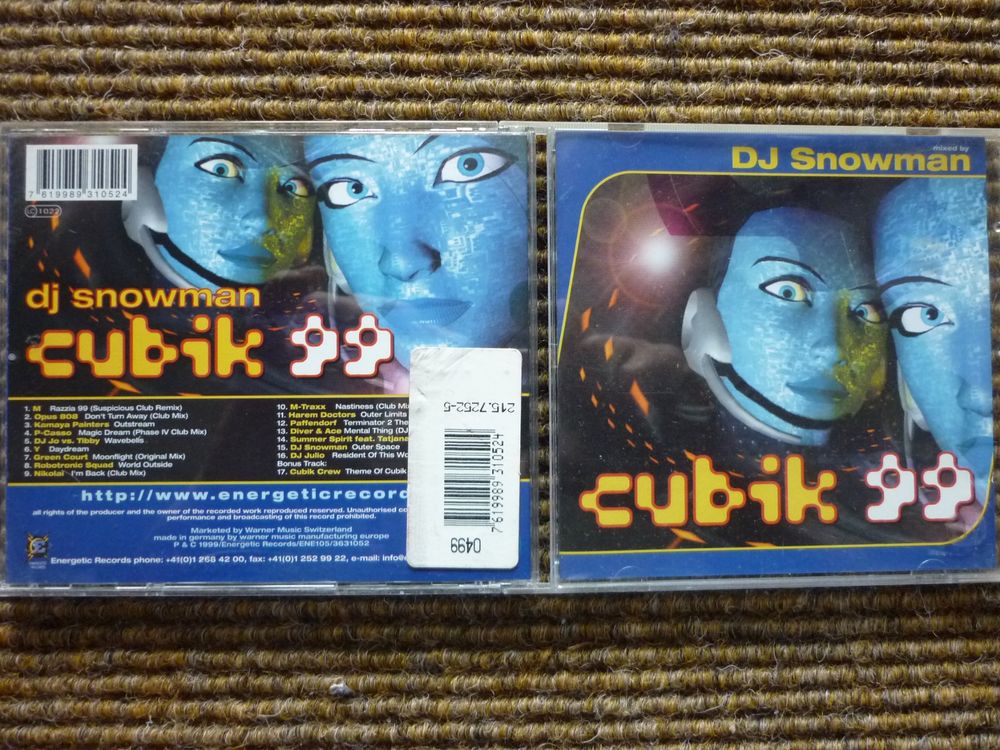 CD DJ Snowman cubik 99 | Kaufen auf Ricardo