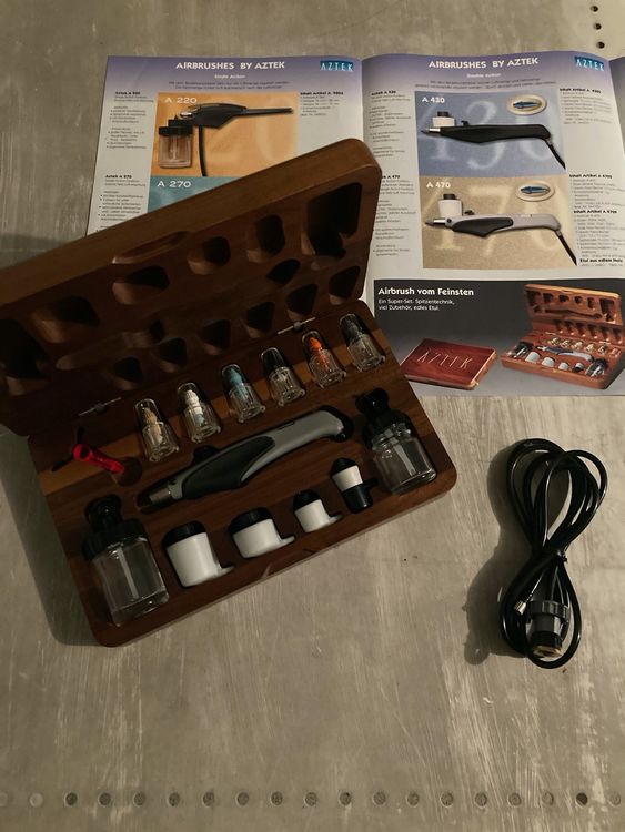 Airbrush Pistole Aztek A470 ungebraucht Modellbau, Diorama (Gebraucht ...