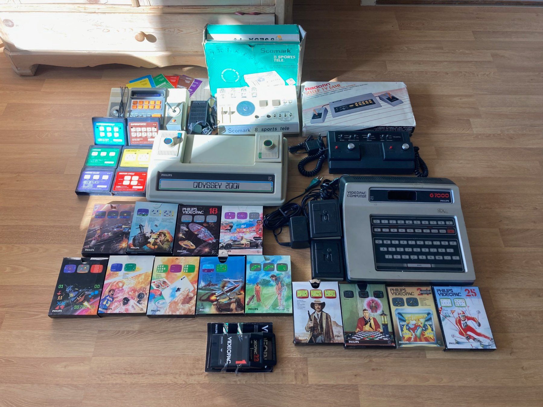 Philips Odyssey + Videopac G7000 uvm. 70er (?) Pong Spiele (Gebraucht ...