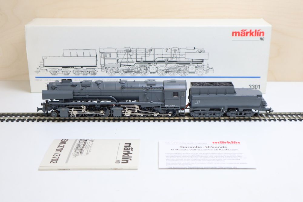 Märklin grosse Dampflok BR 53 Mallet - Digital 3301 (Gebraucht) in ...