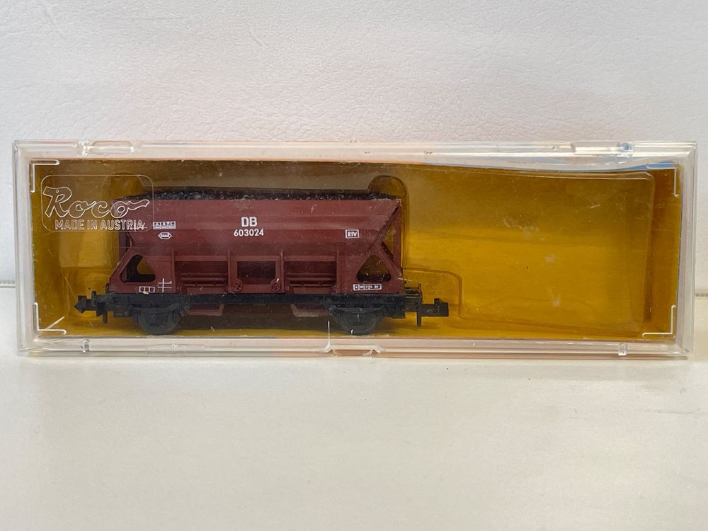 Roco 2318 Selbstentladewagen mit Kohle der DB (Gebraucht) in Wilderswil ...