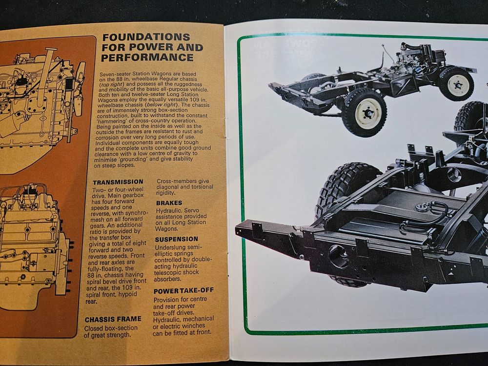 Land Rover 88 109 Station Wagons Prospekt 1975 xx (Gebraucht) in Flawil ...