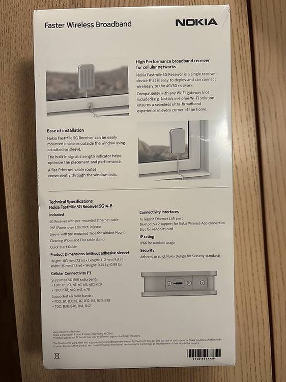 5G Booster NOKIA FastMile 5G 5G14-B Receiver (Gebraucht) in Basel für ...