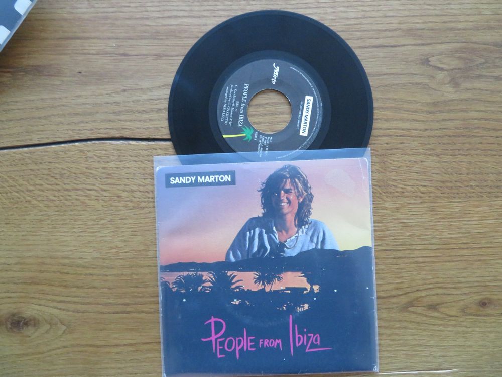 Sandy Marton – People From Ibiza – Single Schallplatte 45 (Neu (gemäss ...