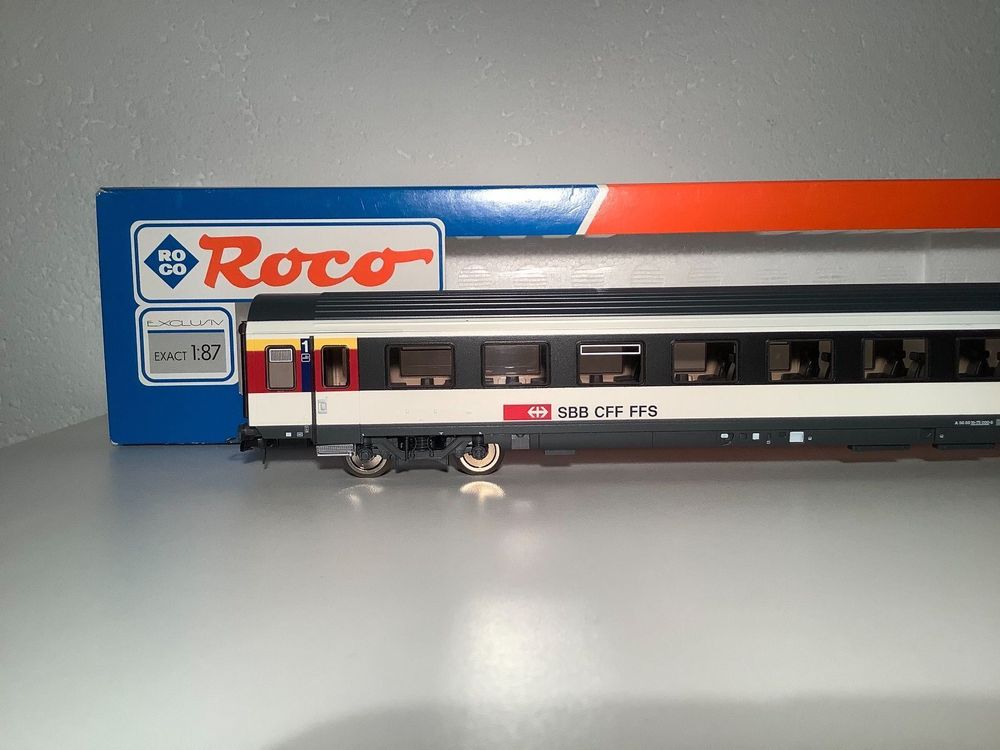 Roco SBB : 1. Klasse EW IV "ICN" (Neu (gemäss Beschreibung)) in Chernex für CHF 57 – mit ...