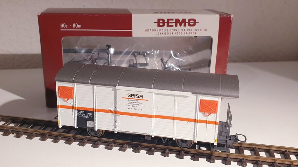RhB Sersa Materialwagen, Bemo Jahreswagen 2016, HOm | Kaufen auf Ricardo
