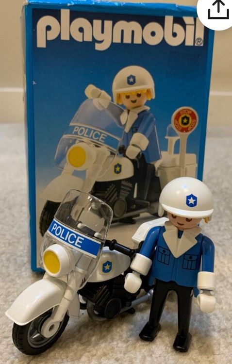 Playmobil Polizei Auto und Töff nostalgisch (80er-Jahre) | Kaufen auf ...