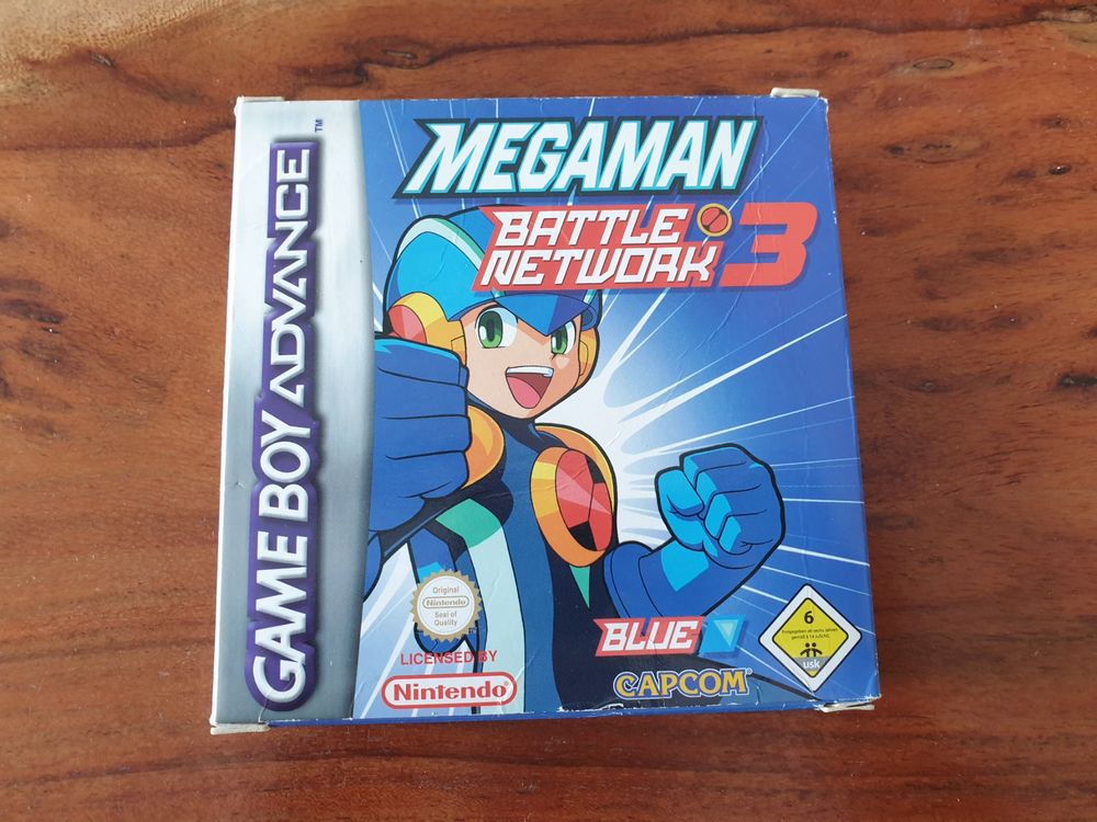 Megaman Battle Network 3 Blue OVP / Gameboy Advance GBA (Gebraucht) in ...