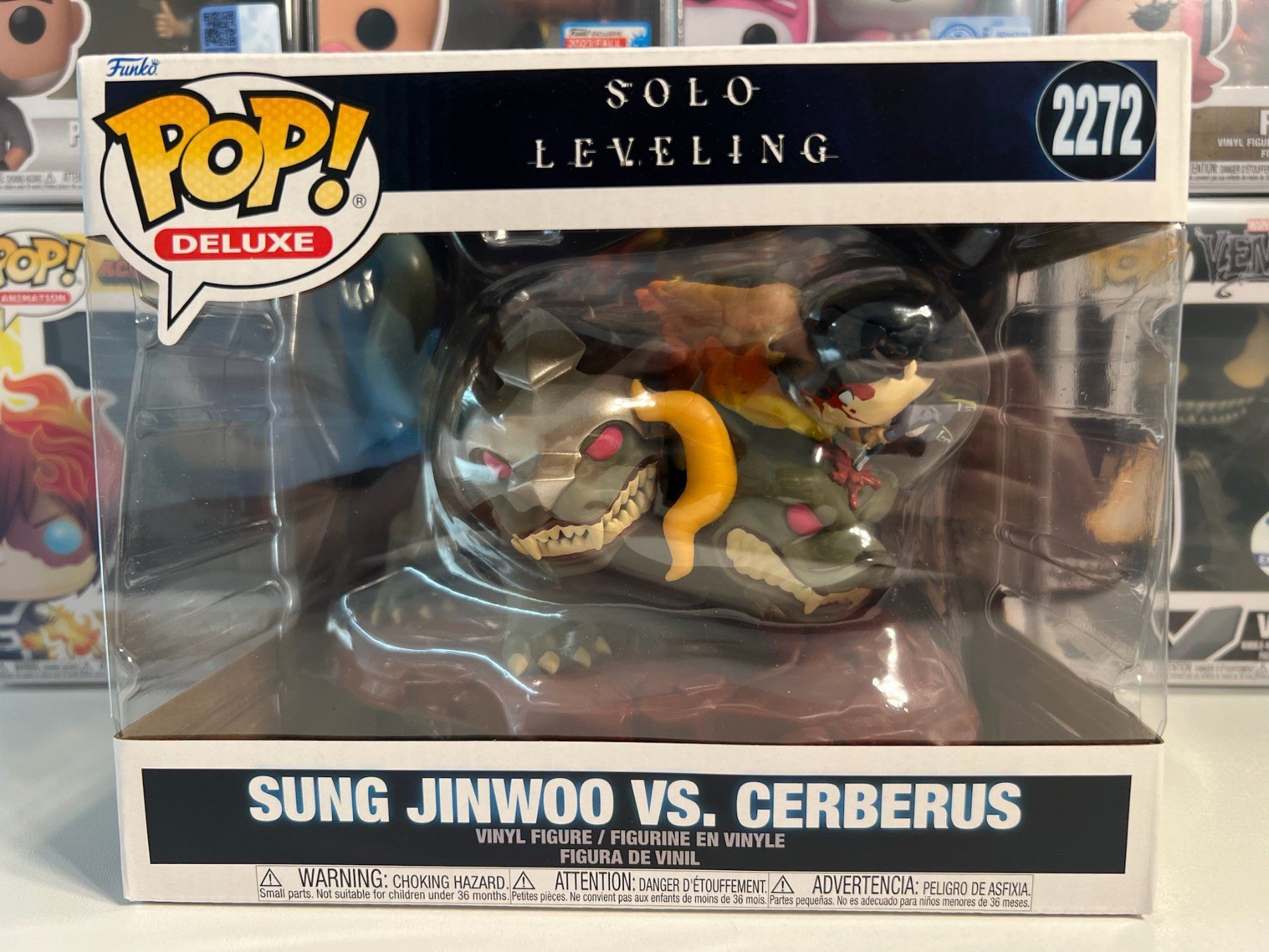 Funko POP! Animation Solo Leveling Sung Jinwoo Vs. Cerberus (Neu und ...