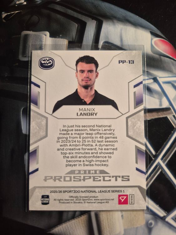 Manix Landry HC Ambri Piotta 2025/26 Sportzoo Prospects (Gebraucht) in ...