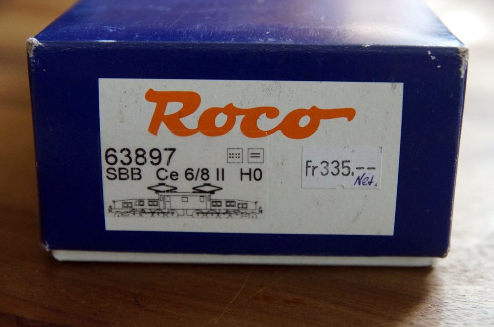 Roco 63897 - SBB Ce 6/8 II "Krokodil" Nr. 14272 (Gebraucht) in ...
