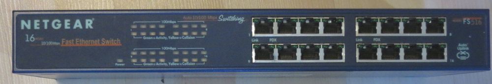Netgear 16 port Fast Ethernet Switch (Gebraucht) in Zeihen für CHF 2 ...