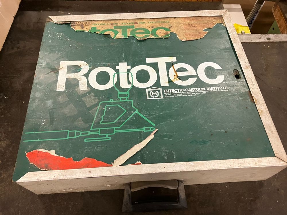 729. Roto Tec Brenner zum auftragen von Verschleiss Sichten (Gebraucht ...