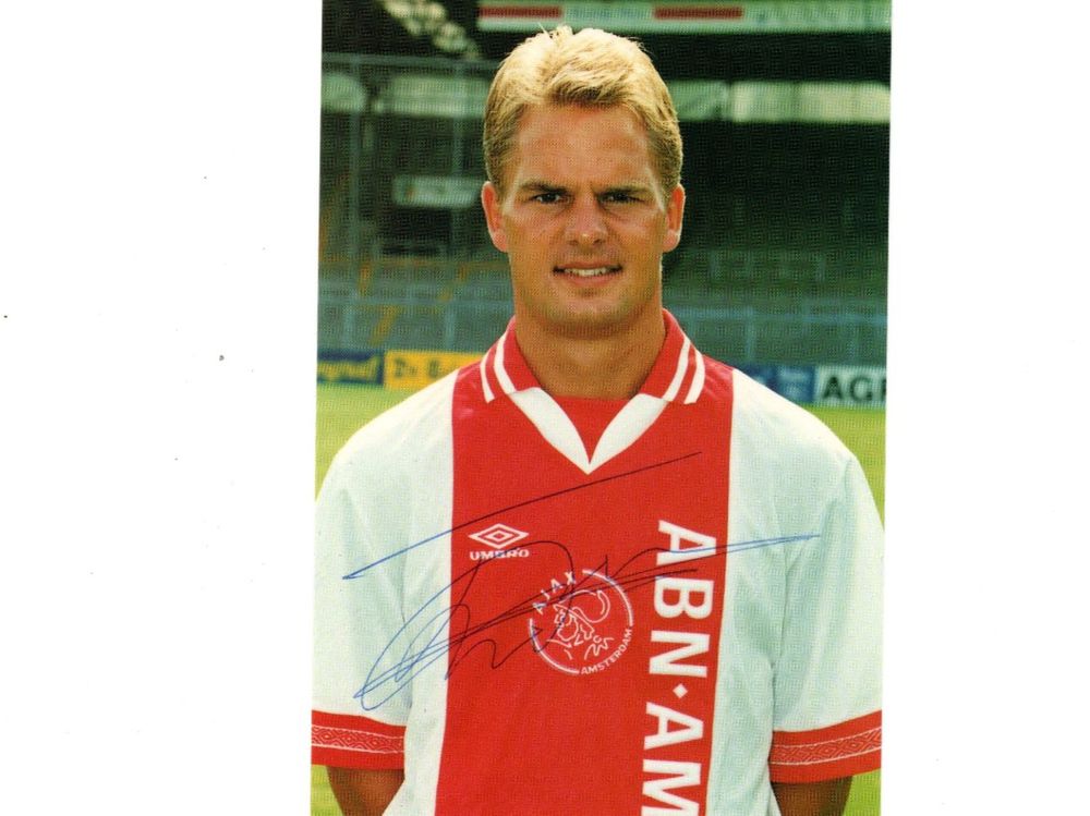 Autogrammkarte von Ex-Fussballspieler Frank de Boer NL | Kaufen auf Ricardo