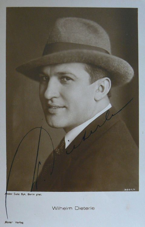 Wilhelm Dieterle (1893-1972) Schauspieler, Regie - Autogramm (Gebraucht) in Dietikon für CHF 25 ...