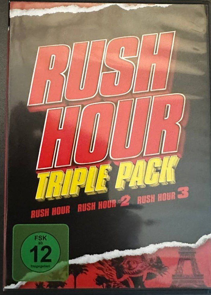 Rush Hour Triple Pack DVD 1-3 Jackie Chan Top! (Gebraucht) in Beringen ...
