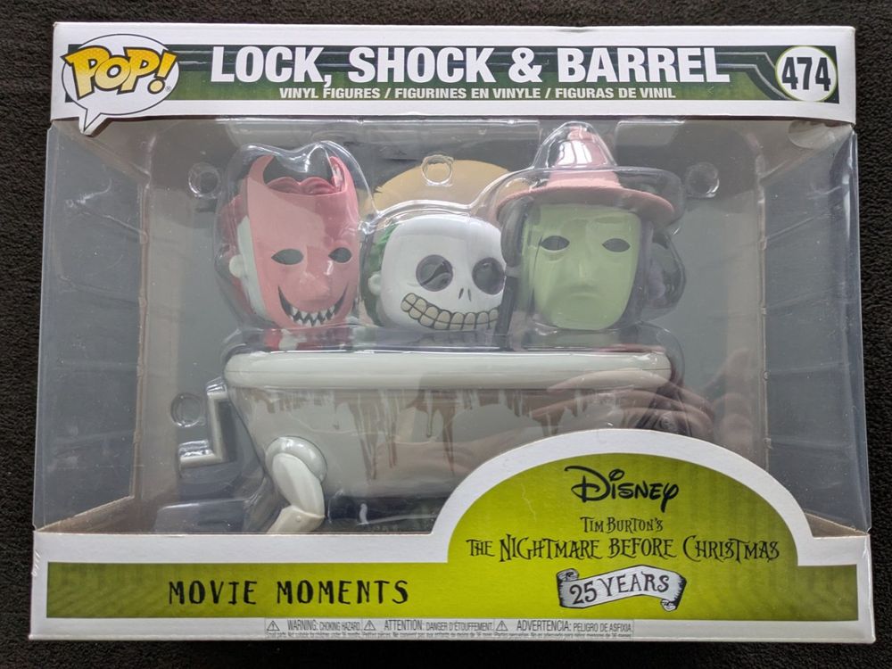 Funko Pop! Disney - Lock, Shock & Barrel #474 (Neu (gemäss Beschreibung ...
