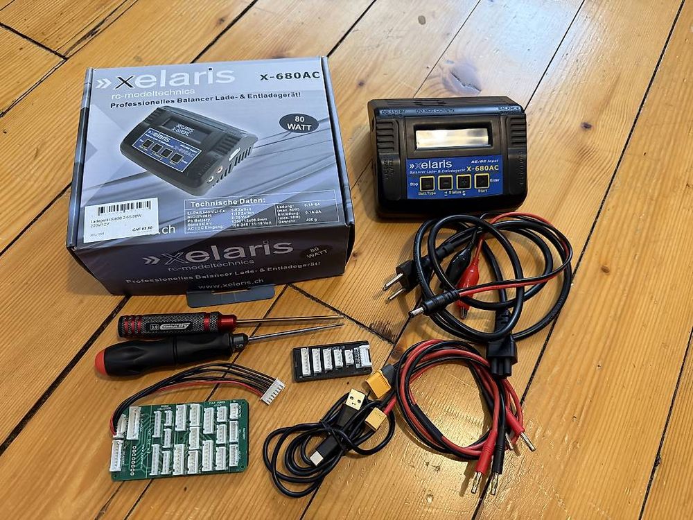 LiPo Akku Ladegerät xelaris X-680AC (Gebraucht) in Gümligen für CHF 20 ...