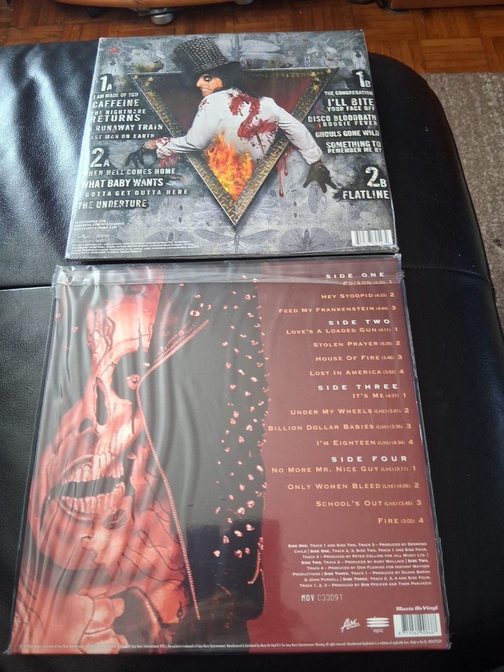 Alice Cooper – Lot de 2 doubles vinyles de collection! (Neuf avec ...