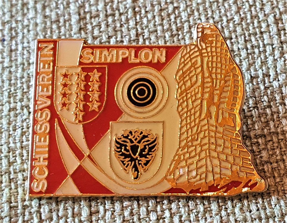 L358 - Pin Schützen Schiessverein Simplon Wallis Valais (Gebraucht) in ...