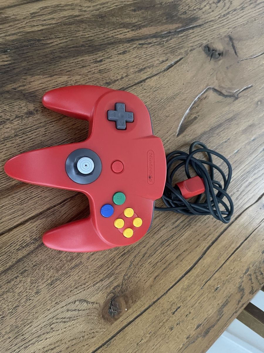 Nintendo 64 N64 Controller Rot - Top Zustand! Selten (Gebraucht) in ...