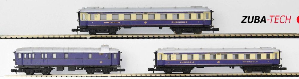 Arnold Rapido 3x Personenwagen Rheingold DRG Spur N GS (Gebraucht) in ...