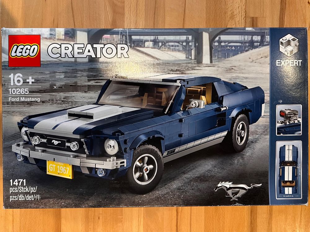 Lego 10265 Ford Mustang, Creator, assemblé une fois (Neu (gemäss ...