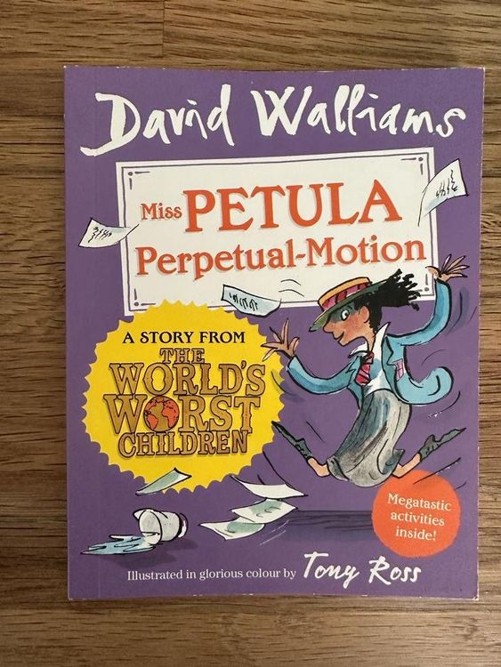 Kinderbuch englisch: Miss Petula Perpetual Motion | Kaufen auf Ricardo