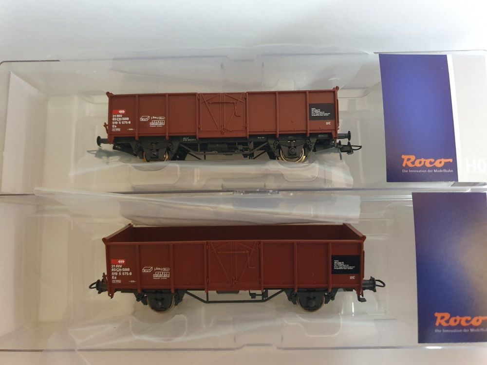 2 wagons roco (Gebraucht) in Crésuz für CHF 35 – mit Lieferung auf ...