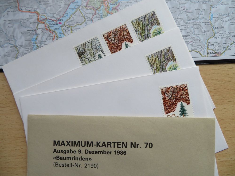 FDC Maximum Karten Liechtenstein 1986 Komplett | Kaufen auf Ricardo