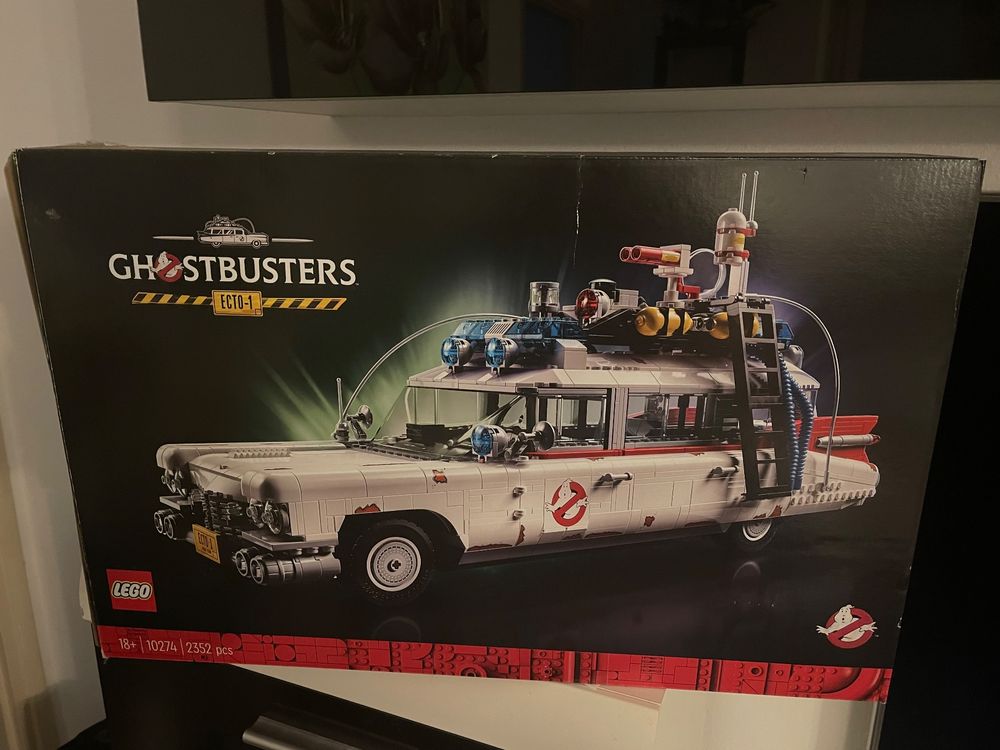 LEGO ECTO 1 GOHSTBUSTERS NUOVA MONTATA 10274 (Neu (gemäss Beschreibung ...