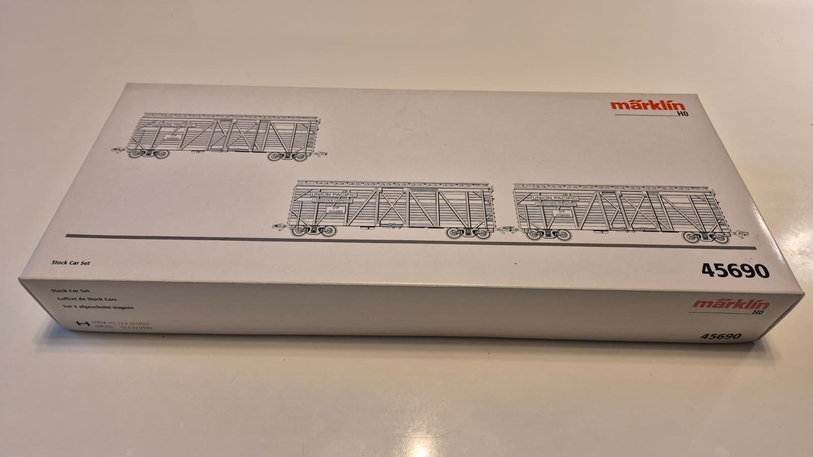Märklin 45690 Stock Car Set Union Pacific 3-teilig (Neuf (Voir ...