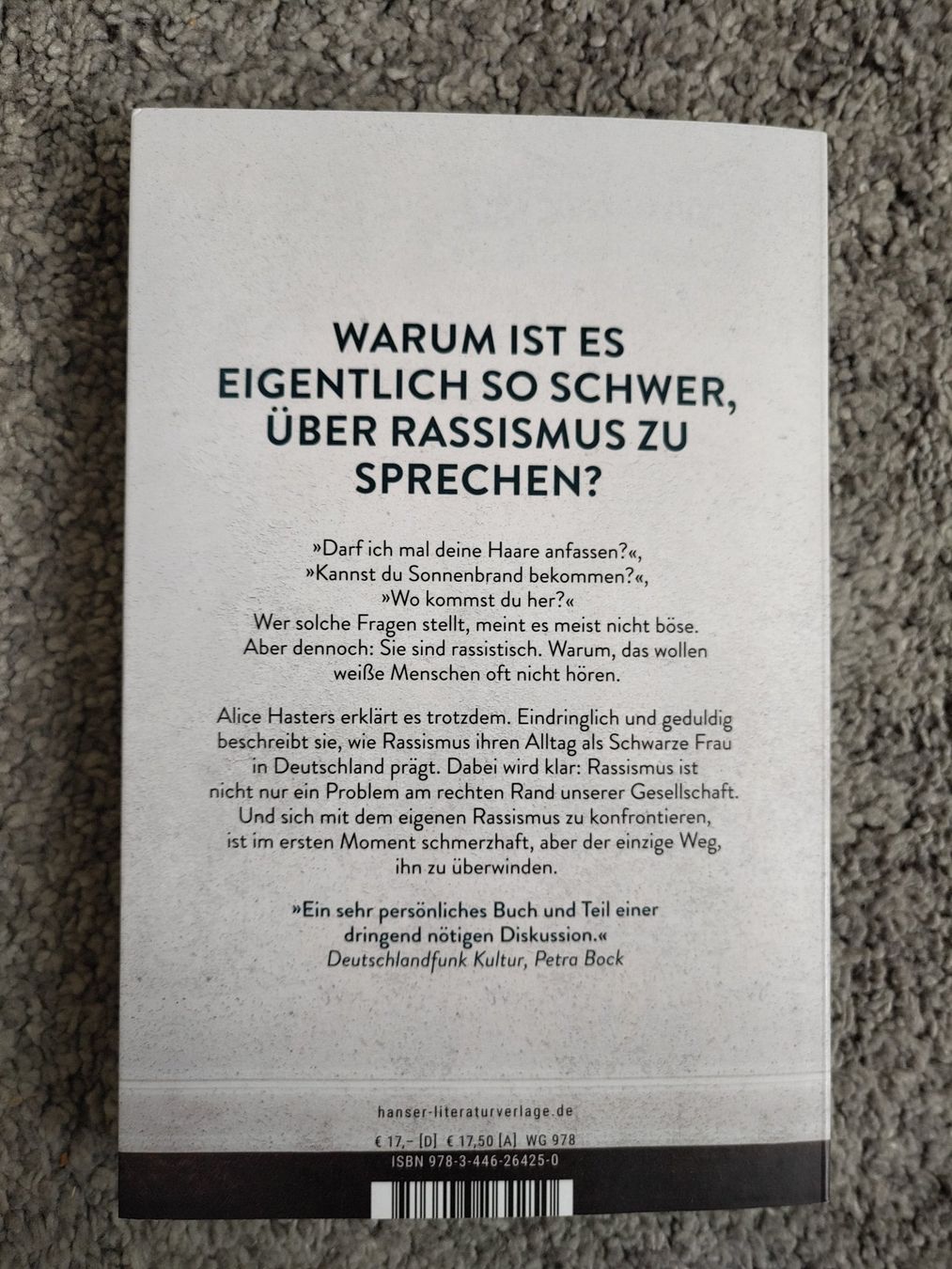 Was weisse Menschen nicht über Rassismus hören wollen... (Gebraucht) in ...