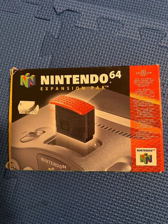 N64 Expansion Pak OVP nur Verpackung Nintendo 64 (Gebraucht) in Gossau ...