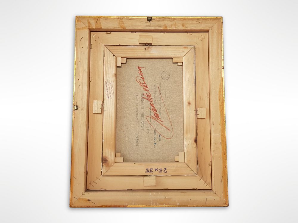 Gemälde Wald mit Teich | Kaufen auf Ricardo