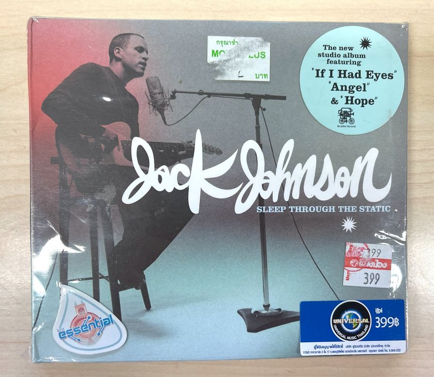 Sleep Through The Static by Jack Johnson CD (Neu und originalverpackt ...