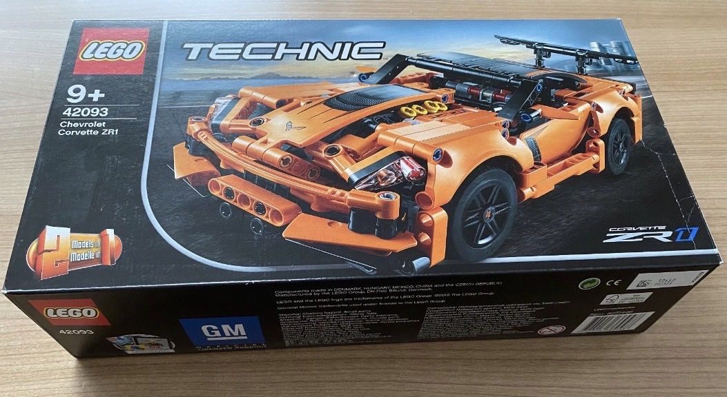 LEGO Technic 42093 Chevrolet Corvette ZR1 - Neu, ungeöffnet (Neu und ...